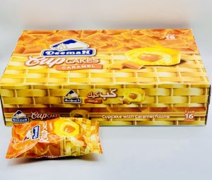 كب كيك ديمة بالكراميل 9×16×27g – متجر سارونا
